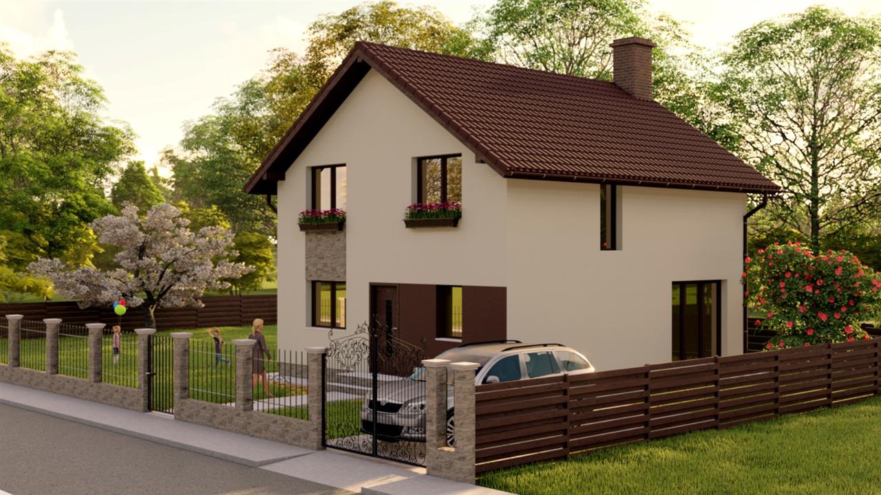 Vanzare case la 3 km de Brasov in Cartierul Izvor - Power Imob CRD6.2774