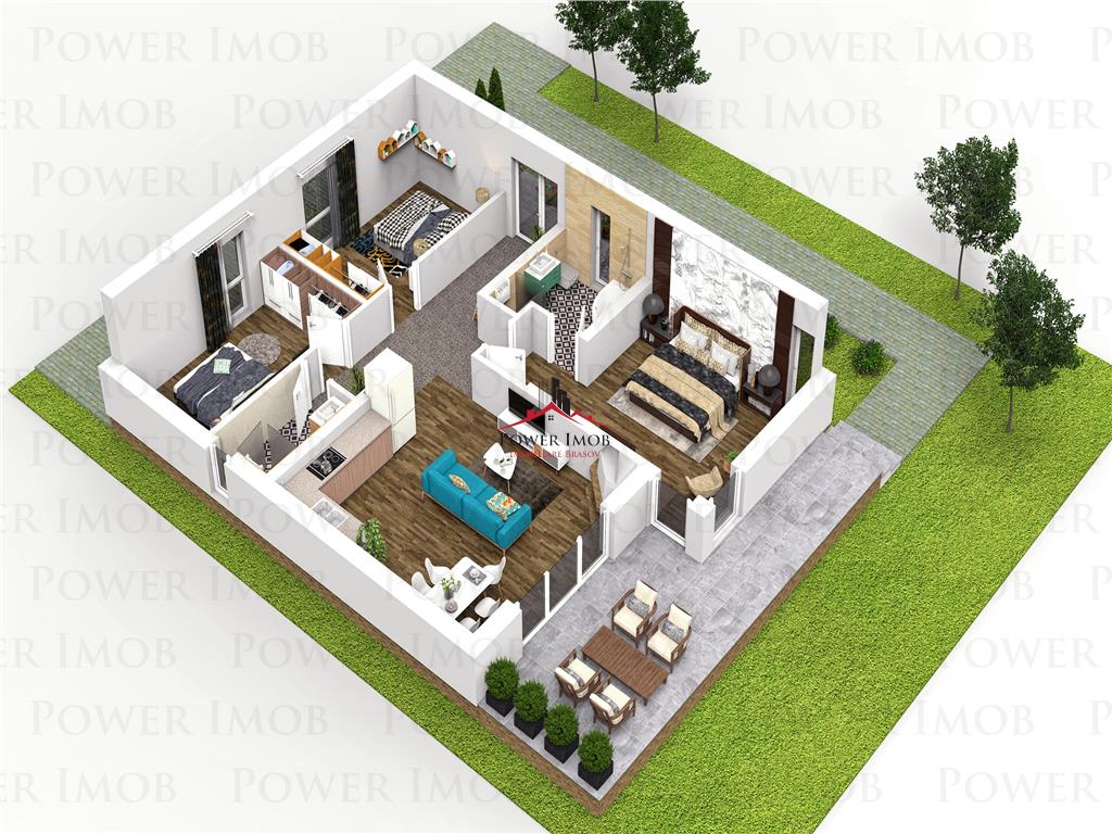 Vanzare case zona Stupini - Power Imob CRD7.2710